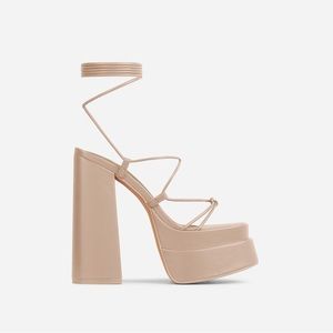 EGO | Shoes | Lace Up Platform Heels | Poshmark